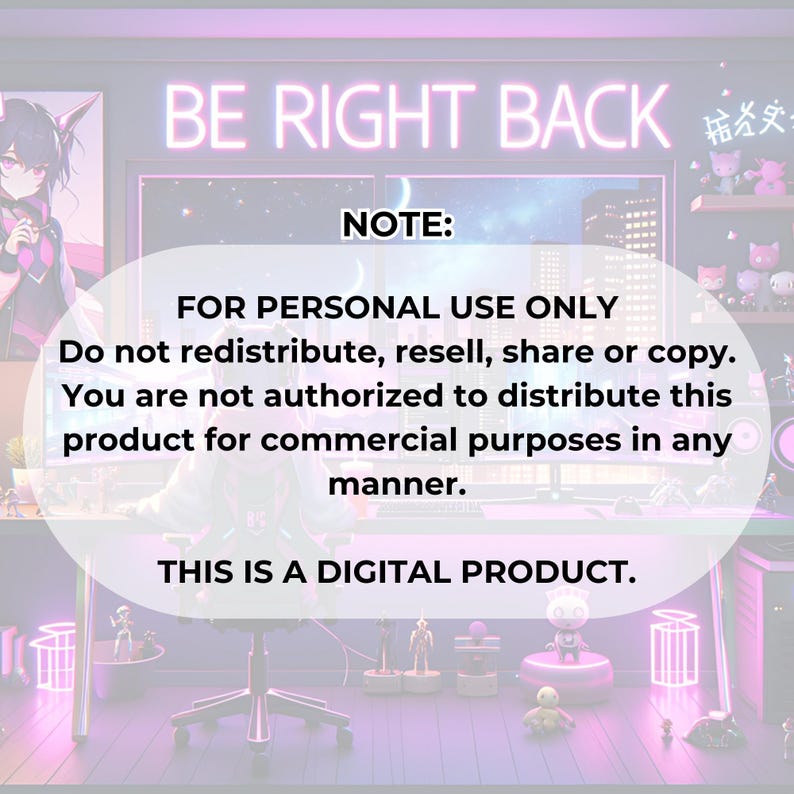 Twitch BRB Screen Gaming Scene Be Right Back Screen, Overlooking a ...