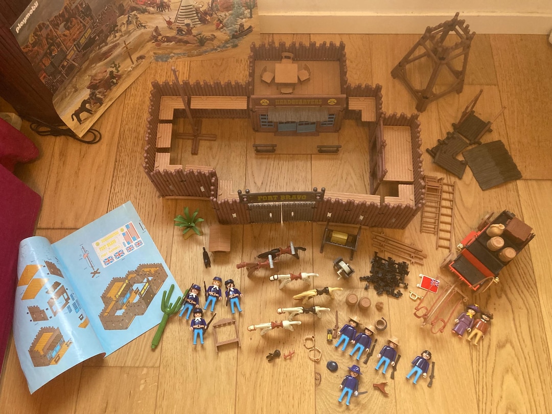 Playmobil 3773 Fort Bravo3733 Indians - Etsy