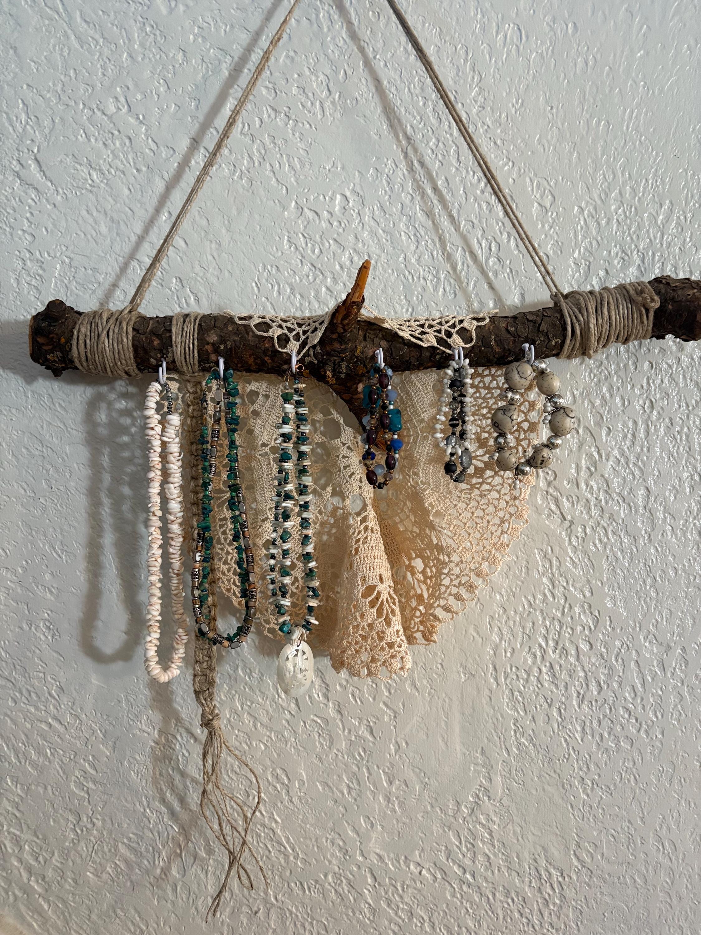 Unique Tree Branch Jewelry Display - Etsy
