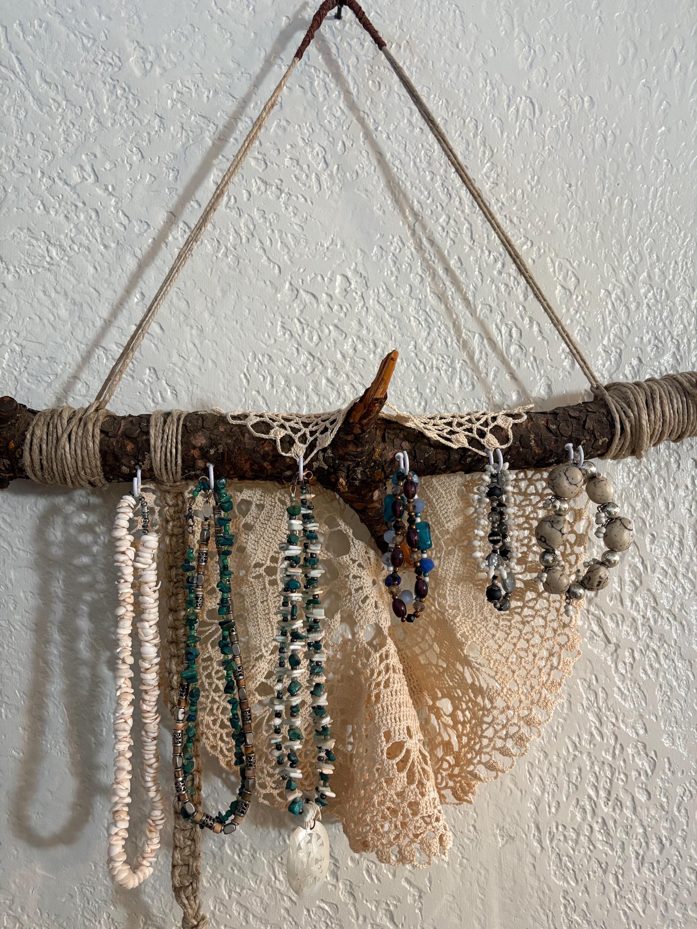 Unique Tree Branch Jewelry Display - Etsy