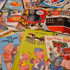Vintage Little Golden Book & More Collection, 23 Books - Etsy