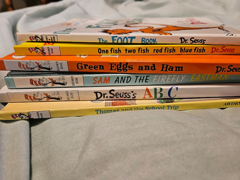 Vintage Dr. Seuss Book Set - Etsy