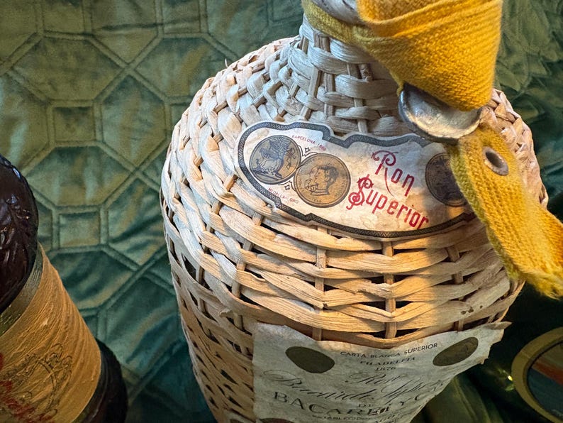 Antique Alcohol Bottle Set - Etsy