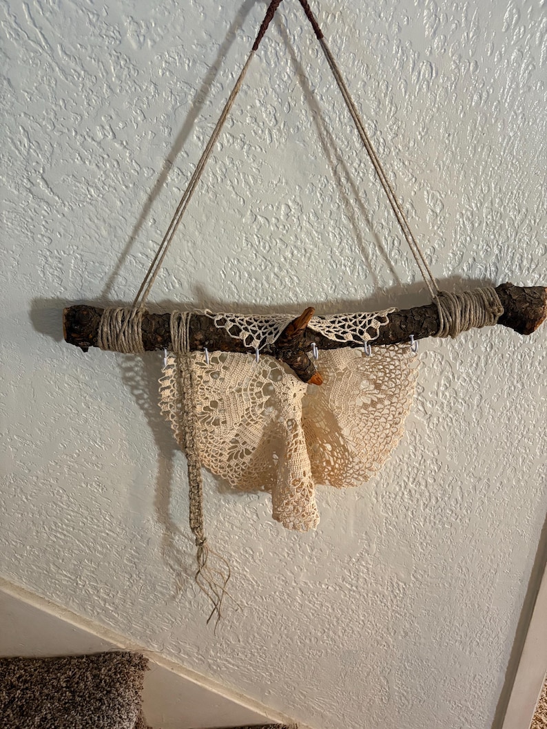 Unique Tree Branch Jewelry Display - Etsy