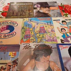 Set of 8 Vintage Vinyl Records - Etsy