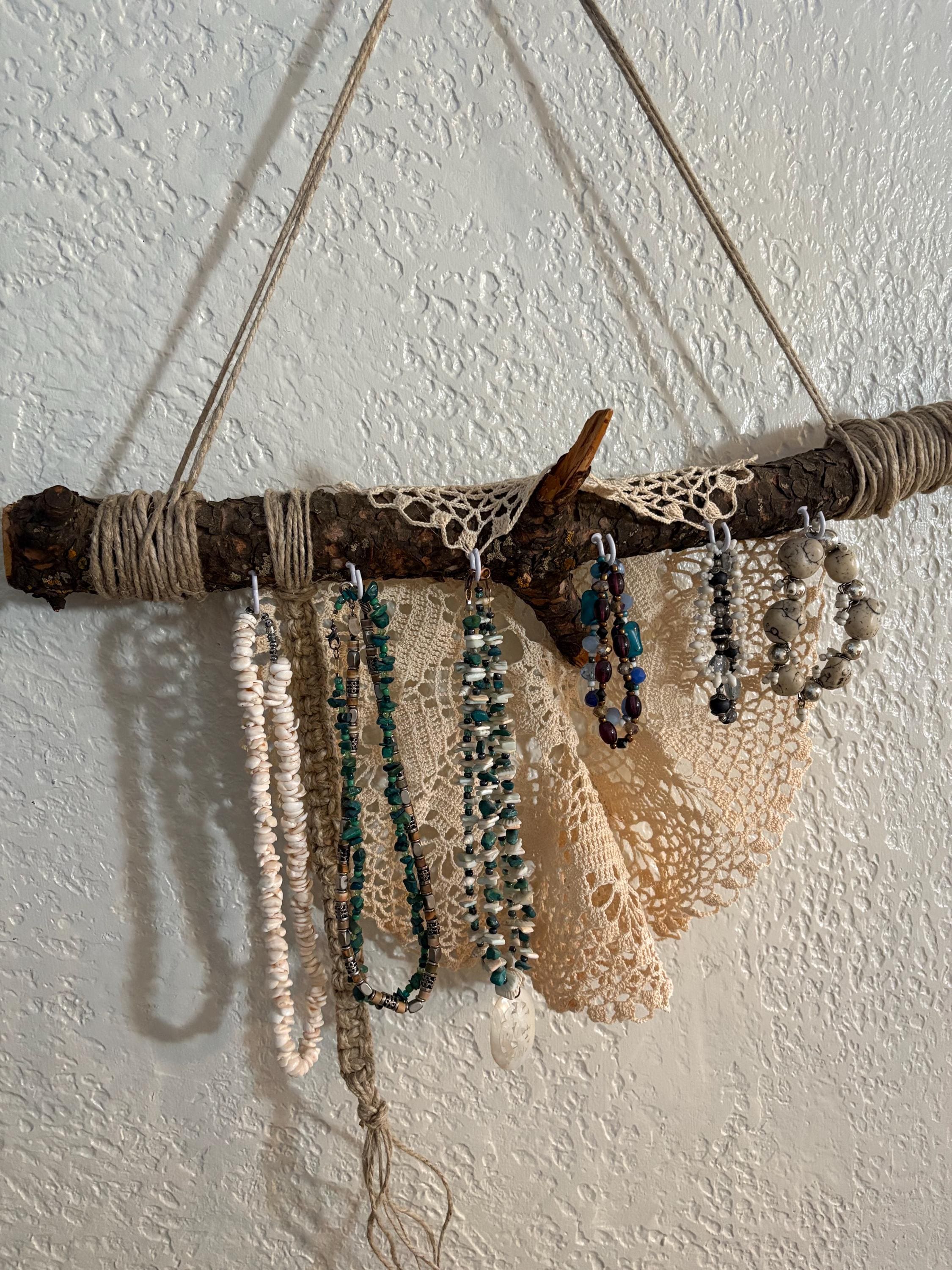 Unique Tree Branch Jewelry Display - Etsy
