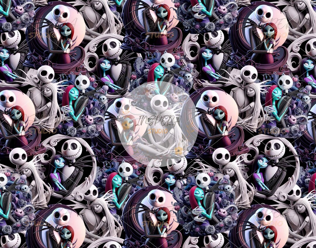 Nightmare Horror Digital Seamless Pattern, Horror Digital Paper. - Etsy
