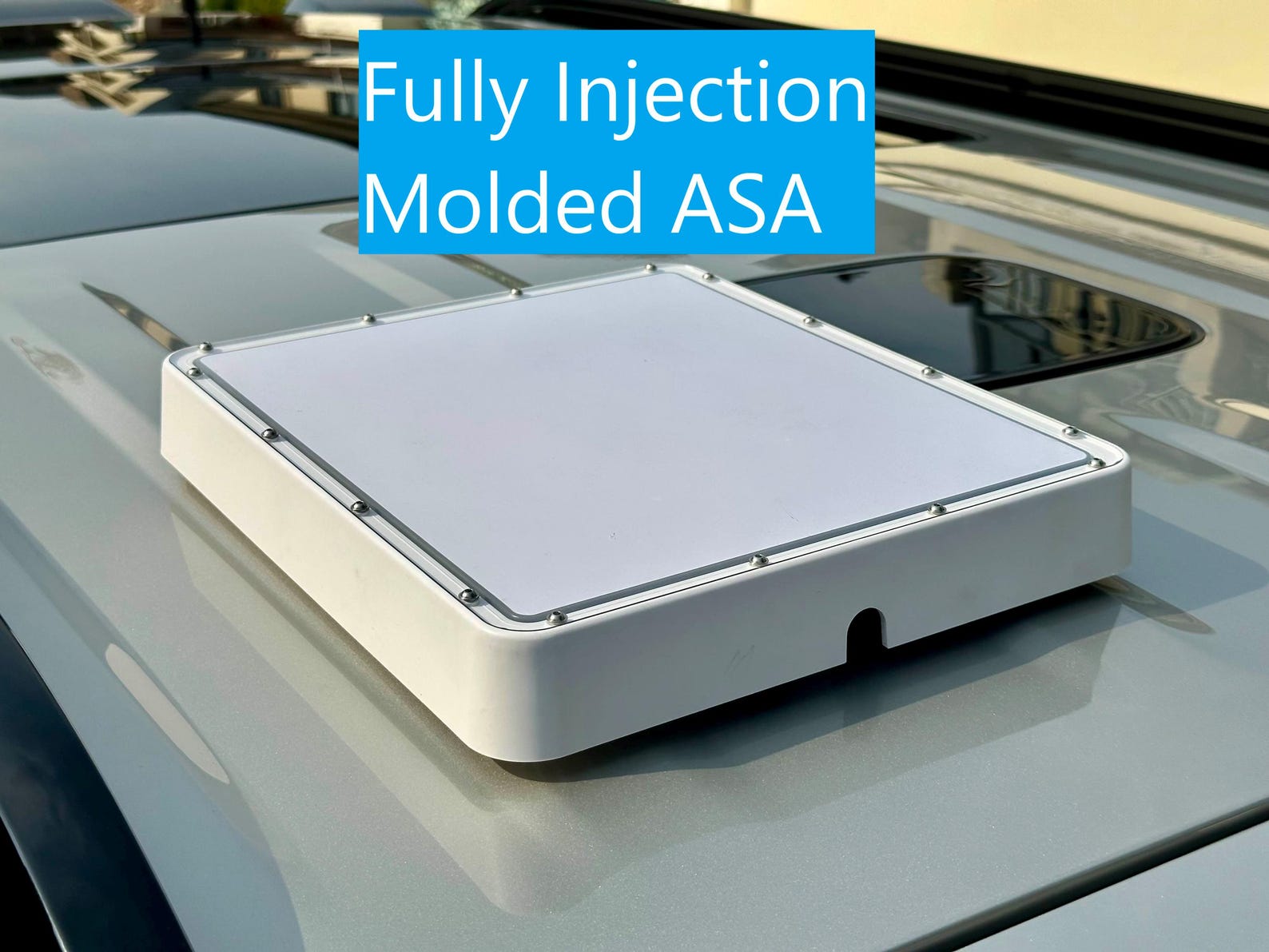 Rugged Starlink Mini Flat Mount V2 - Protector Against Hail, Rock Chips ...