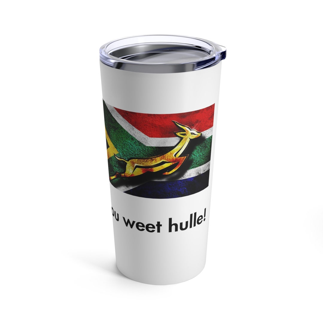Nou Weet Hulle Dricus Du Plessis & Springboks Tumbler 20oz - Etsy