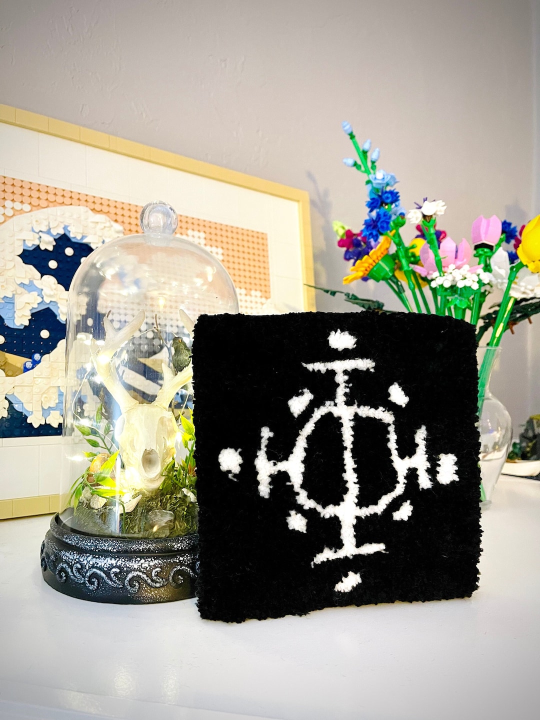 Sleep Token Blood Sport Rune Fiber Art - Etsy