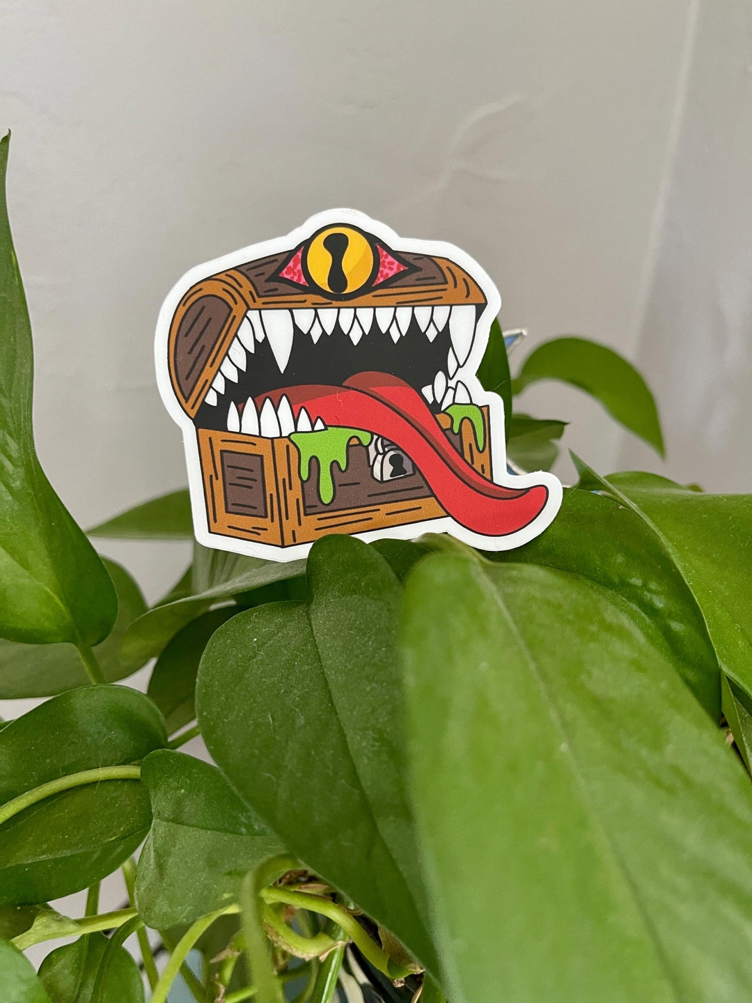 Mimic Chest Sticker, Mimic Box, Dnd Sticker, Laptop Sticker, Stickers ...