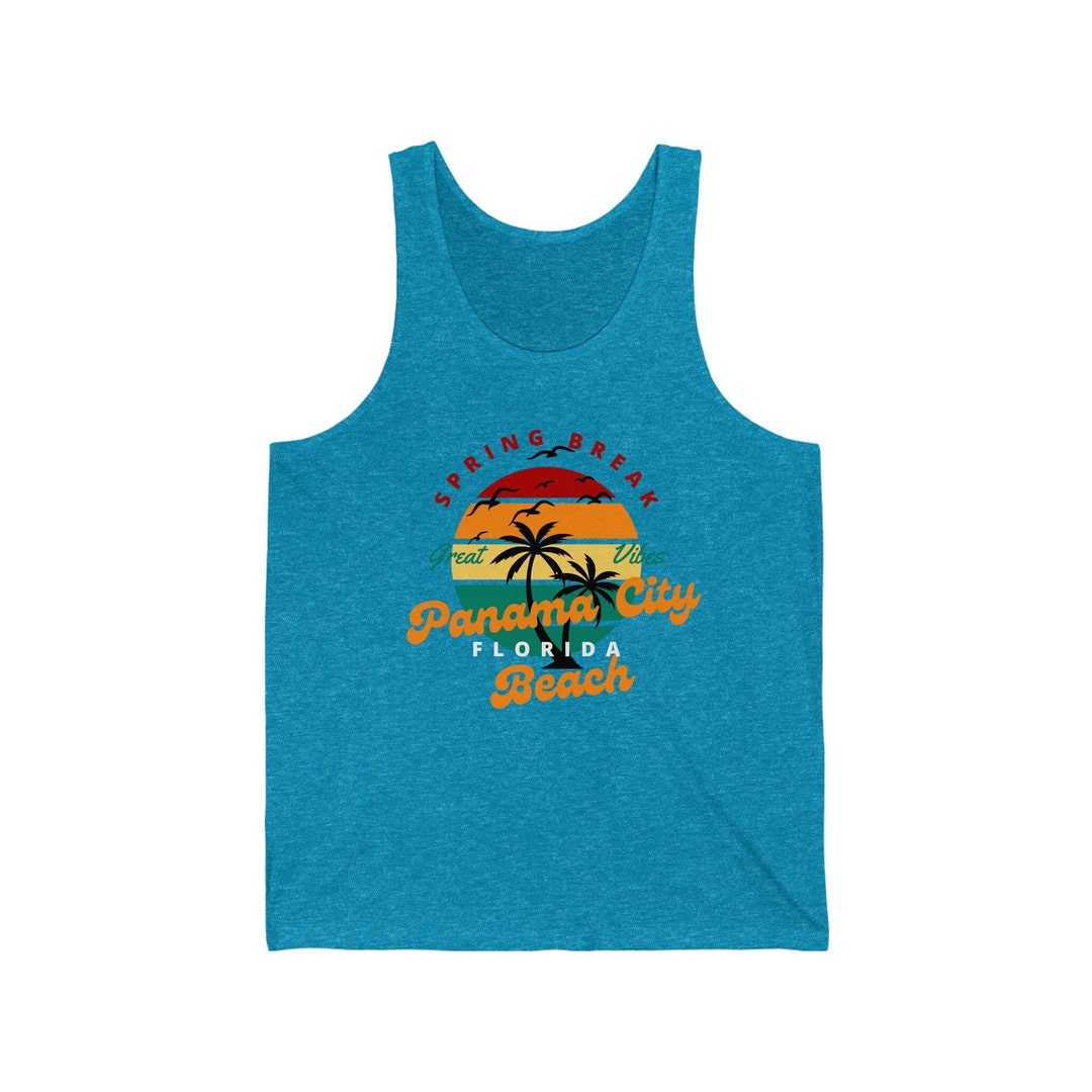 Spring Break Panama City Beach Florida Tank Top - Etsy