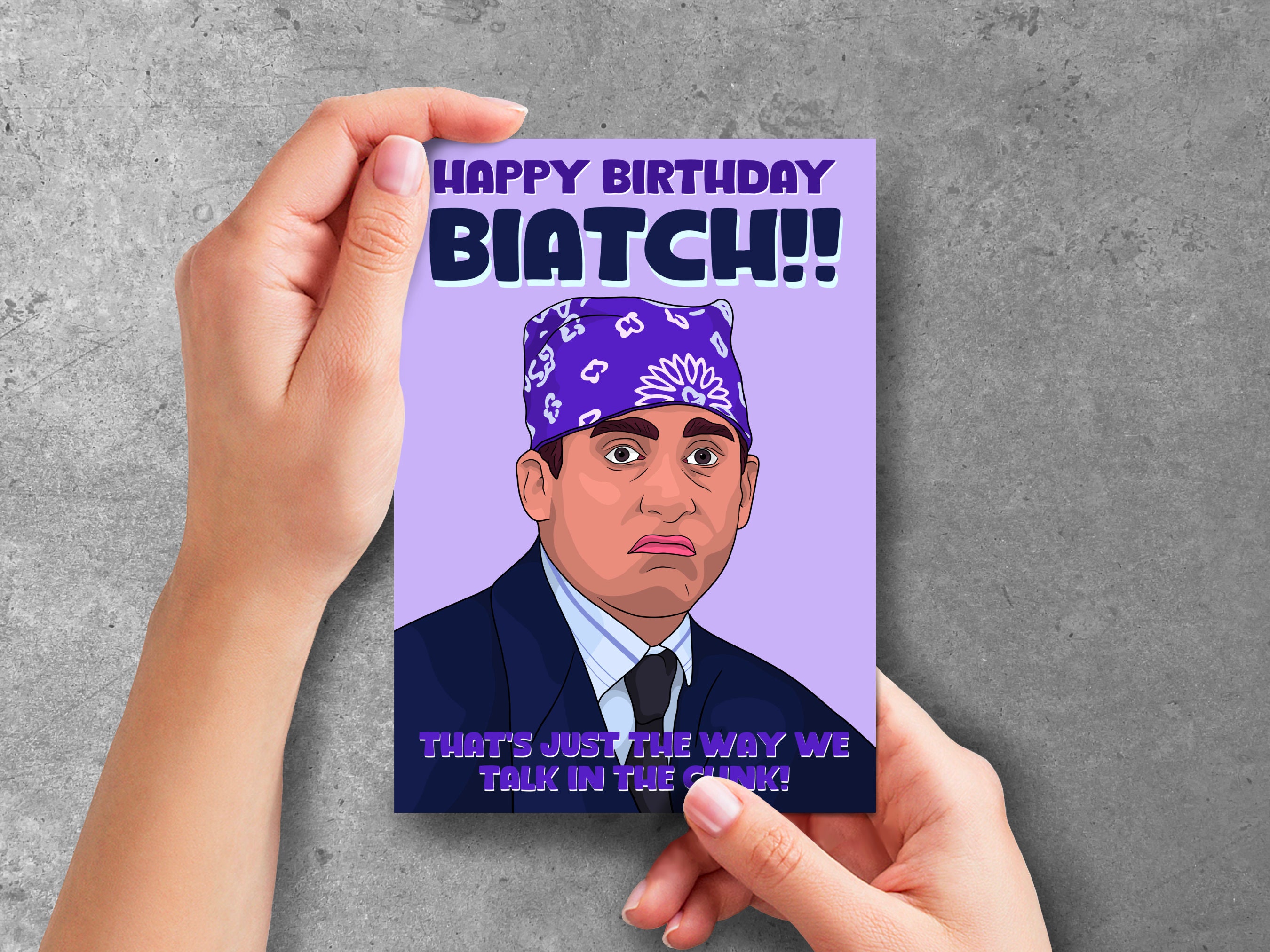 Michael Scott/ Prison / Birthday Card / the Office Card / Funny ...