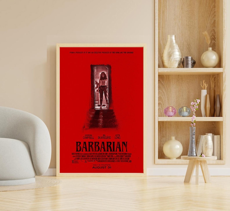 Barbarian Movie Poster High Quality Canvas Poster Vintage Canvas Cloth ...