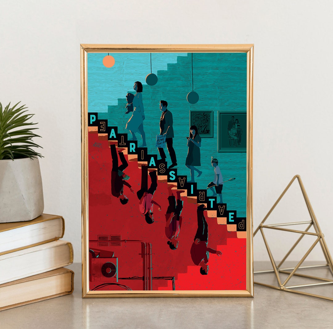 Parasite Movie Poster High Quality Canvas Poster Vintage Canvas Cloth ...