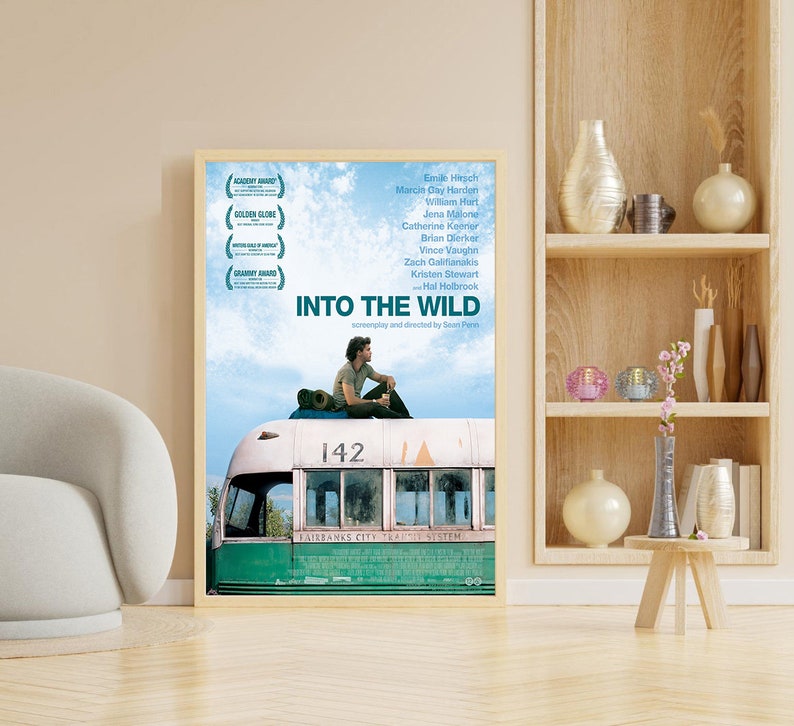 Into the Wild Movie Poster High Quality Canvas Poster Vintage Canvas ...