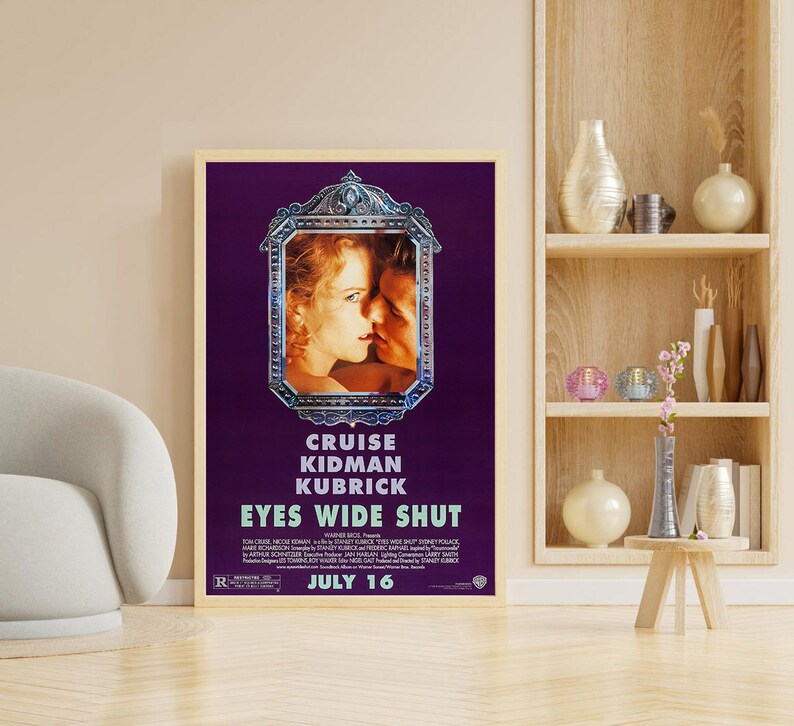 Eyes Wide Shut Movie Poster High Quality Canvas Poster Vintage Canvas ...