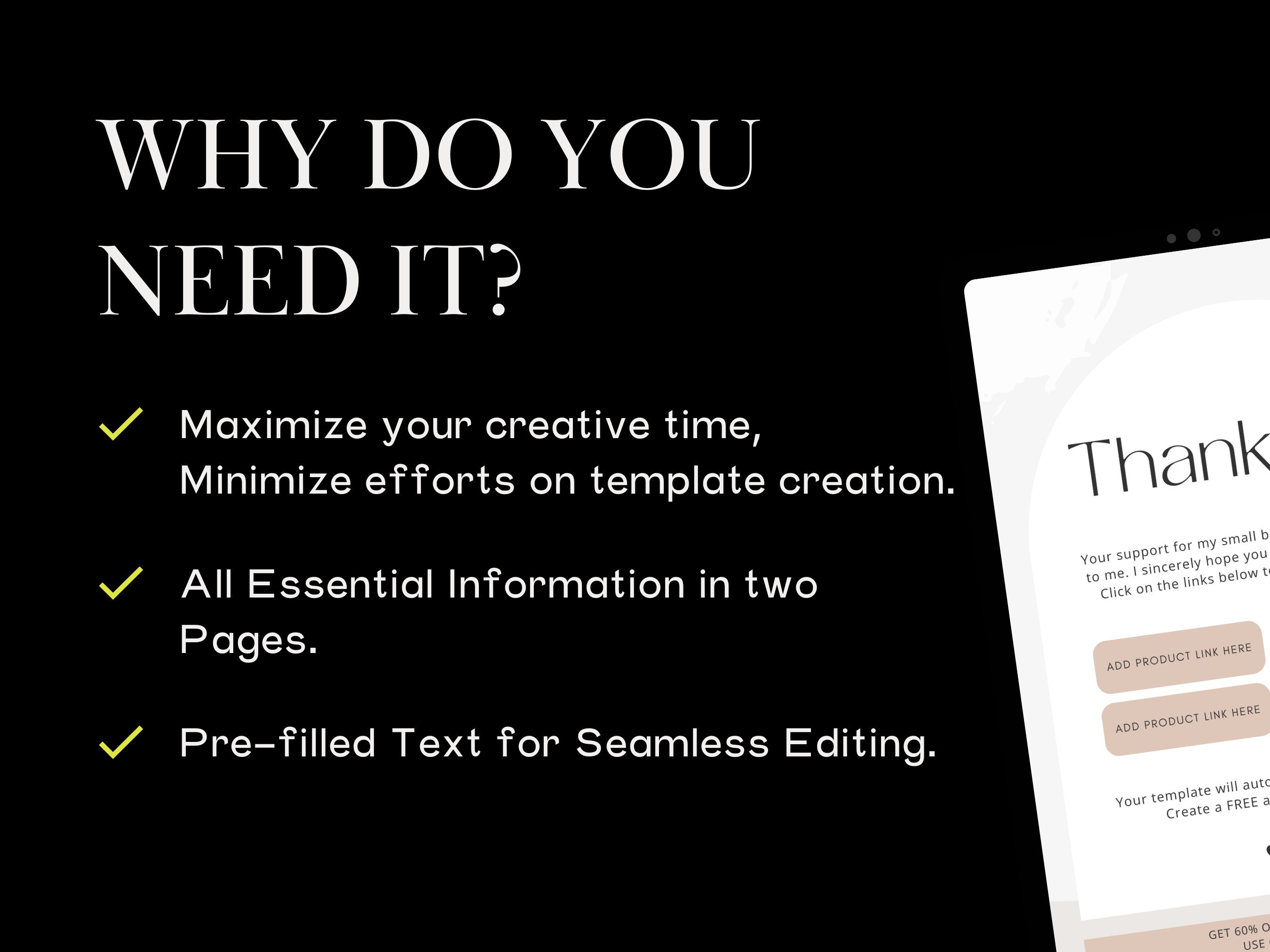 Digital Download Template for Etsy Sellers: Share Digital Product ...