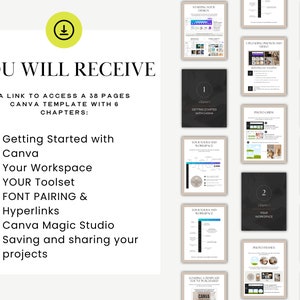 Canva Crash Course: How to Use Canva, Instruction Guide to Create ...