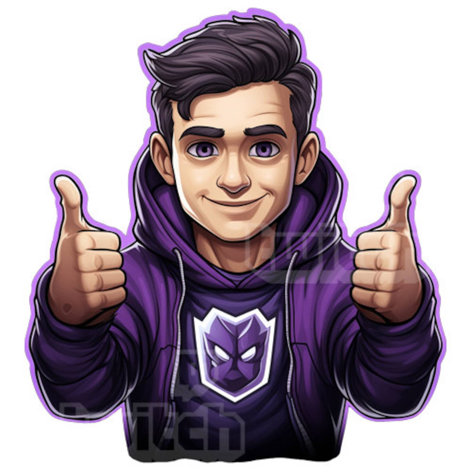 Limited Twitch, Youtube Emote or Profile Picture "nice!" - Etsy