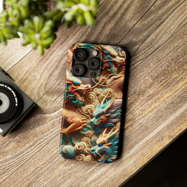3d Dragon Phone Case - Etsy