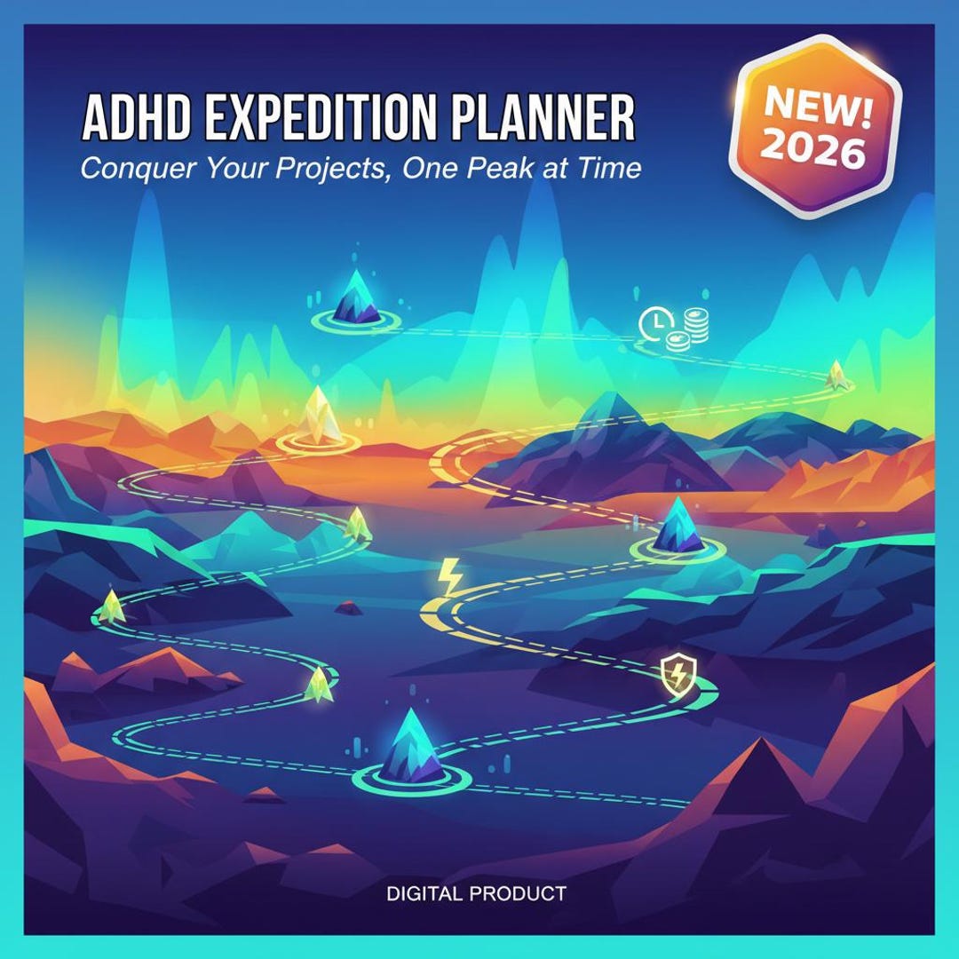 ADHD Expedition Guide: Project Management Ebook (digital Download) - Etsy