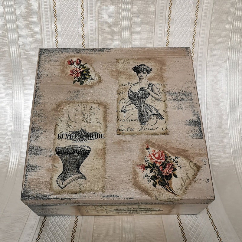 Decoupage Box - Etsy