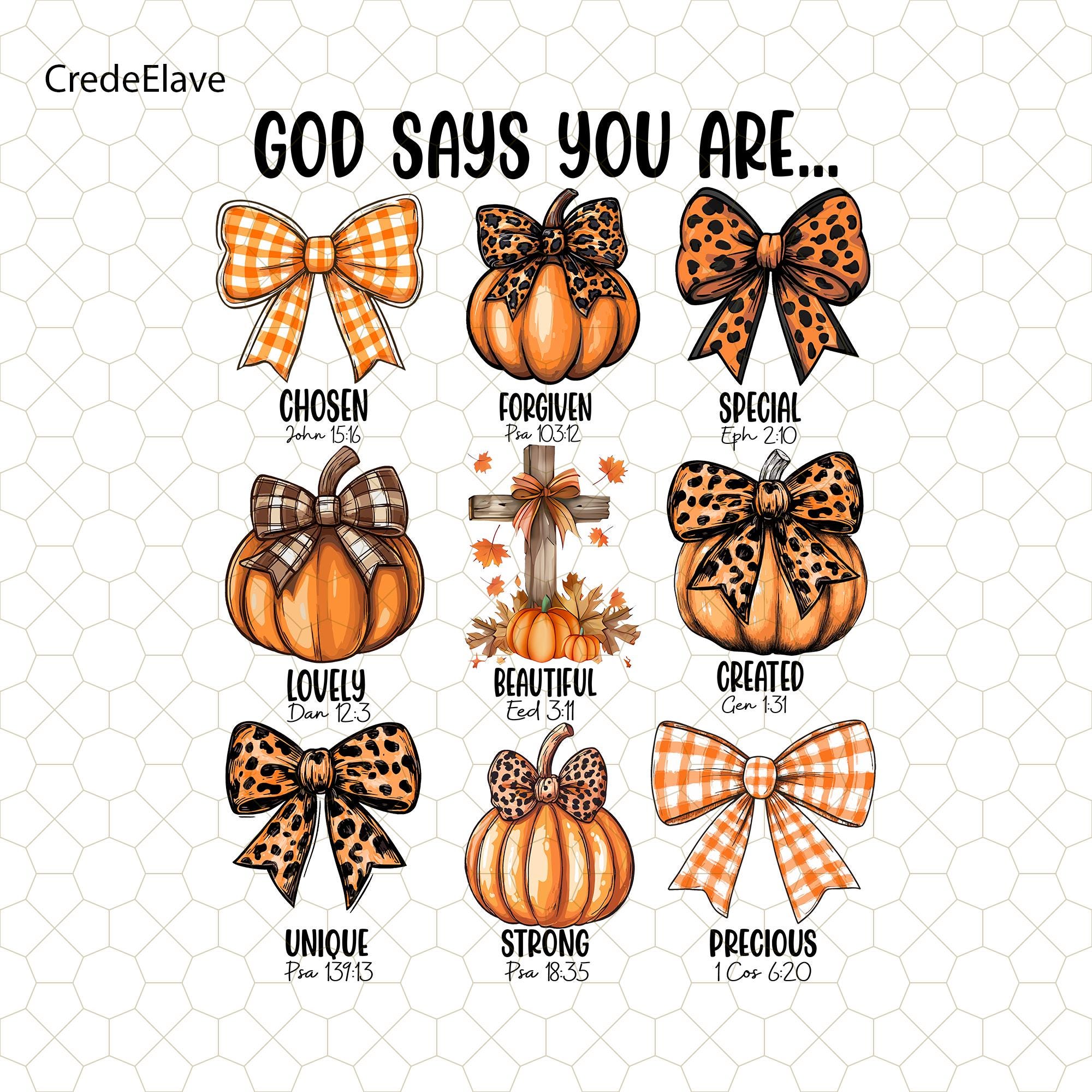 Coquette Fall Png, God Says You Are Png, Bible Verse Png, Coquette Bow ...