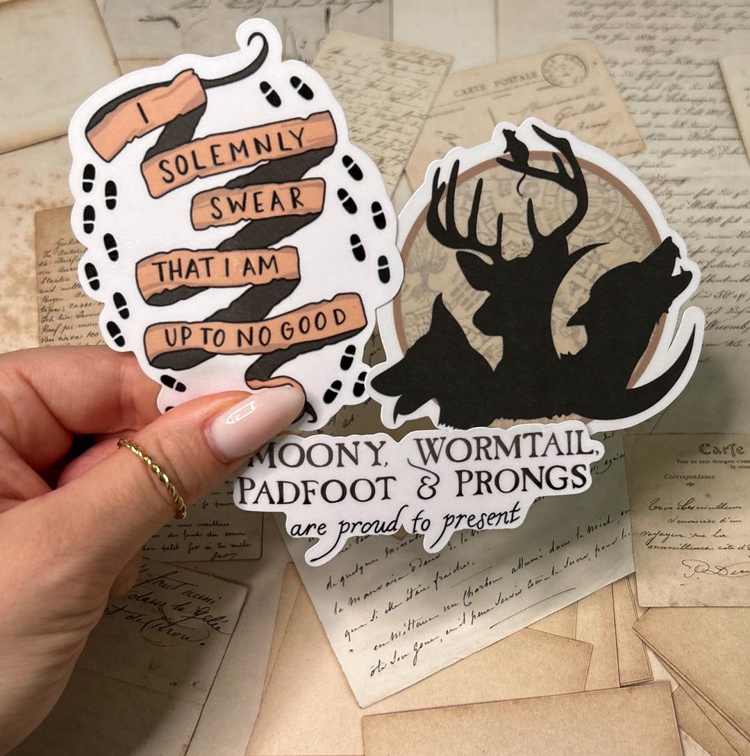 Marauders Inspired / Vinyl Stickers for Kindle, Laptop Etc. Magic ...