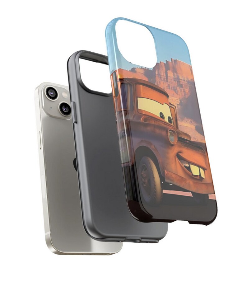 Lightning Mcqueen & Hook Couple Phone Case, Couple Phone Case ...