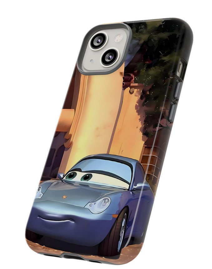 Lightning Mcqueen & Sally Couple Phone Case, Phone Case Couple ...