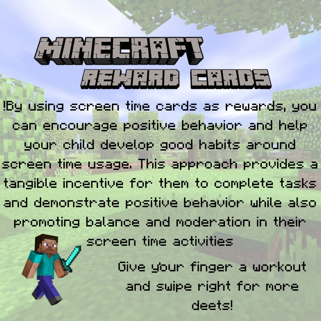 10 Personalized Screen Time Cards With Name Screentime Teens Kids ...