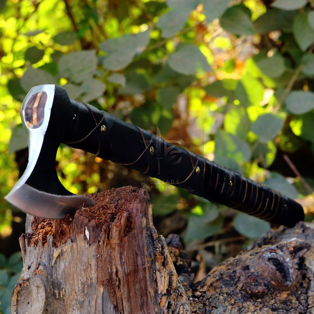 Handmade Tactical Tomahawk Ragnar Axe, Carbon Steel Tomahawk ...
