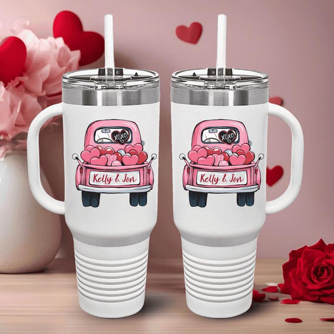 Termo Personalizado San Valentín|vaso Térmico De Acero Inoxidable Con ...