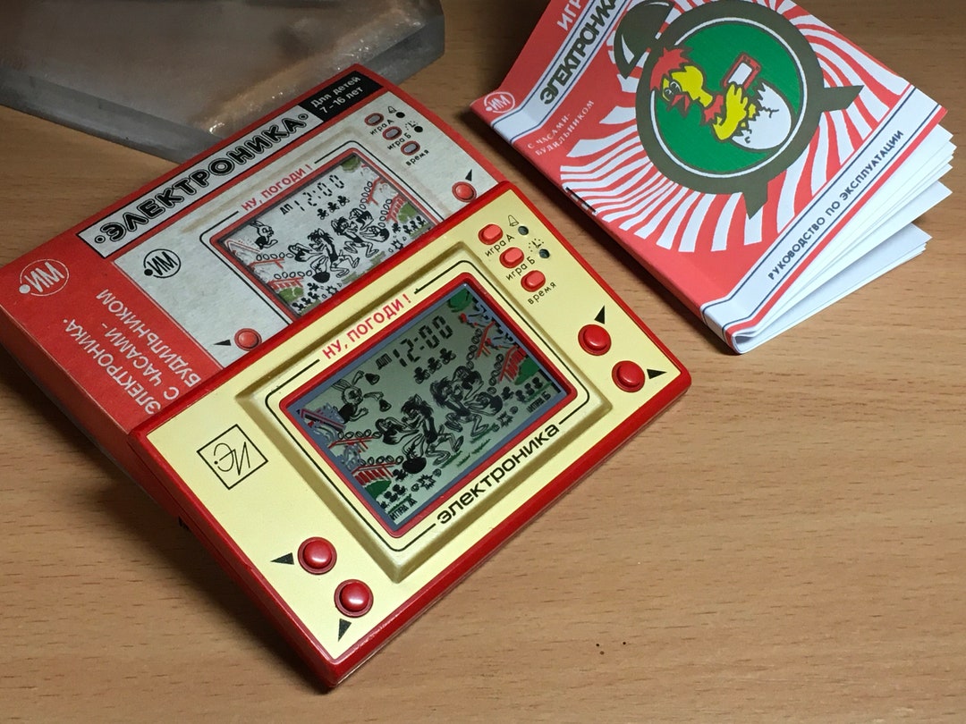 Игра электроника волк ловит яйца СССР НУПОГОДИ Nintendo - Etsy