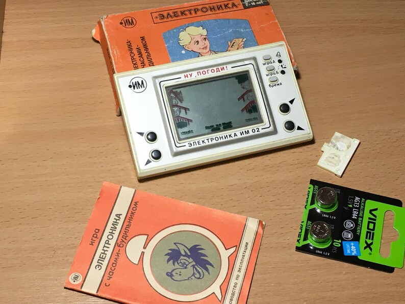 Игра Часы электроника ссср ну погоди волк ловит яйца Nintendo консоль ...