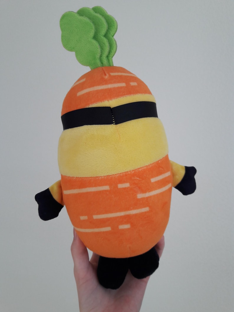 Despicable Me Minion Plushie Character Tom as Carrot Plush Toy Action ...