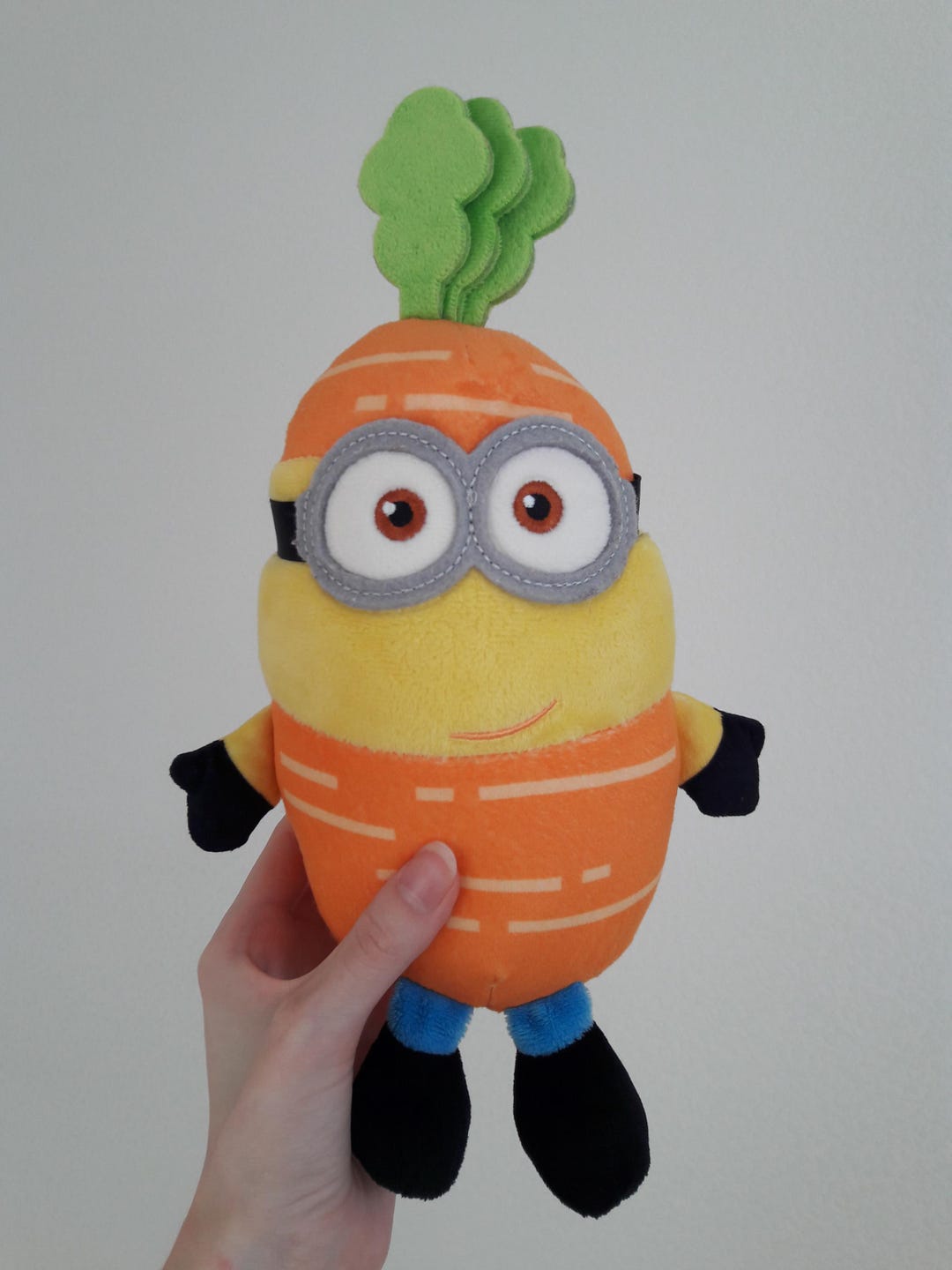Despicable Me Minion Plushie Character Tom as Carrot Plush Toy Action ...