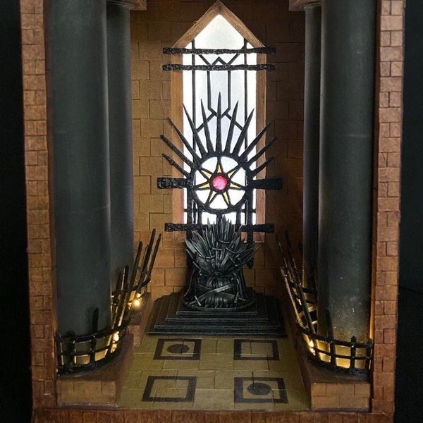 Game If Thrones Book Nook - Etsy