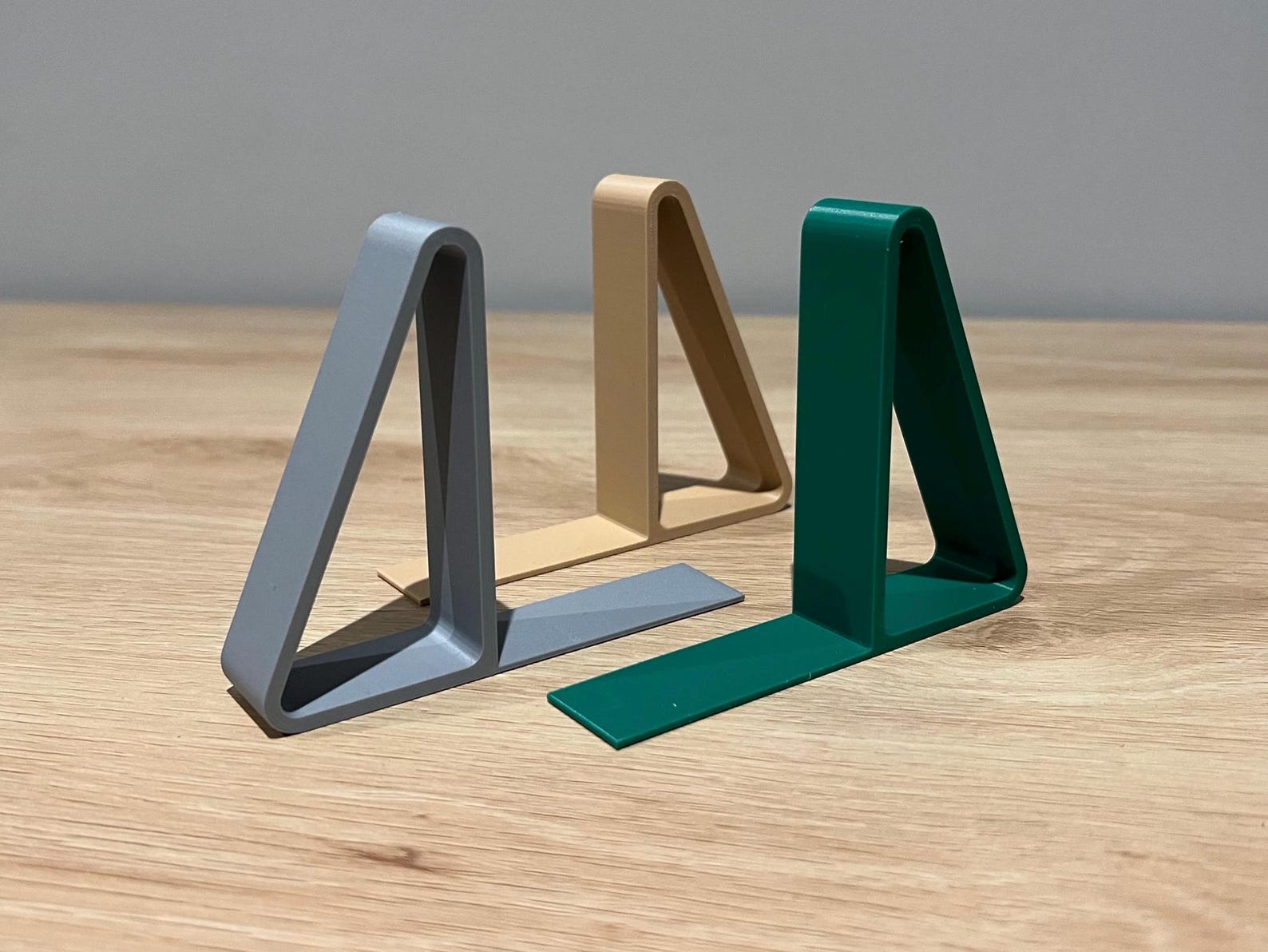 Minimalist Book End: Modern 3D Printed Design - Etsy