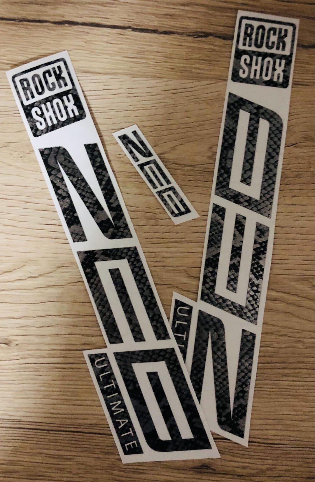 Custom Rock Shox Zeb Ultimate Decal Kit Snakeskin Design - Etsy