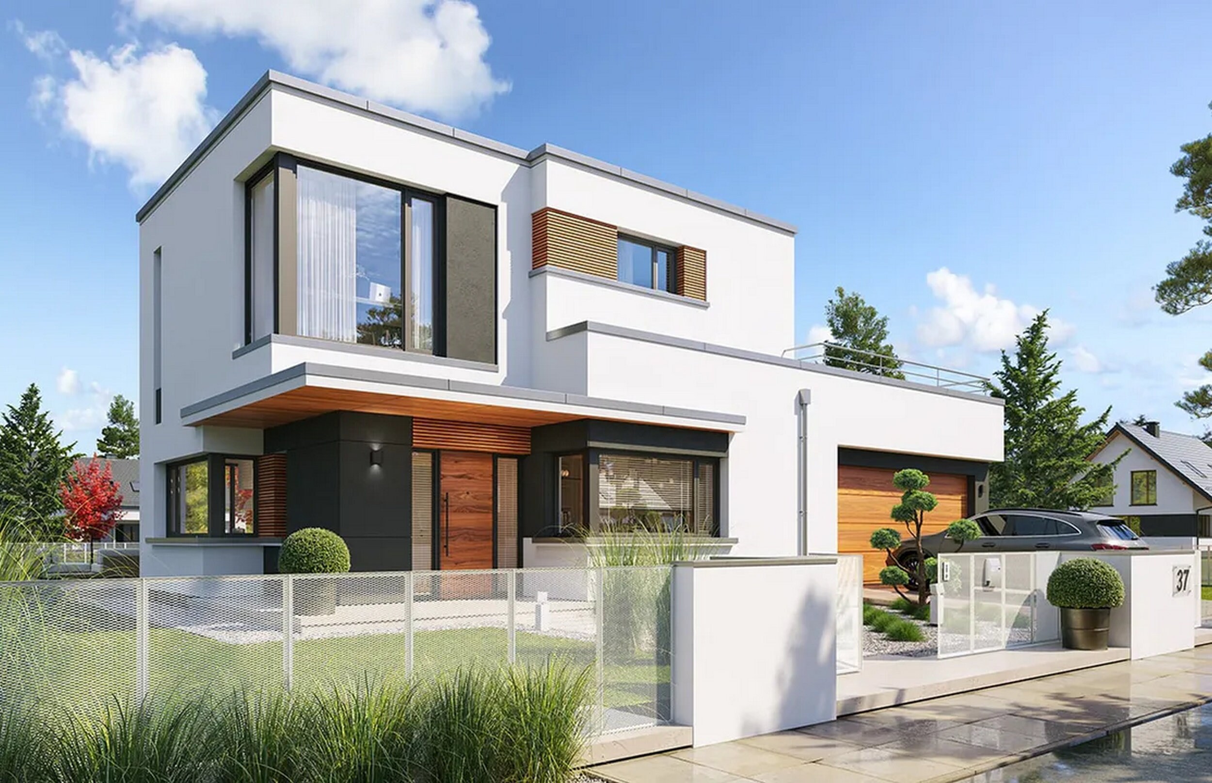 Contemporary House Plan 15m X 23m Modern Floor Plans, 4 Bedroom 410 M2 ...