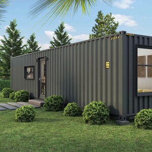 40'x8' Shipping Container Home Plan Design Titian 40ft - Etsy