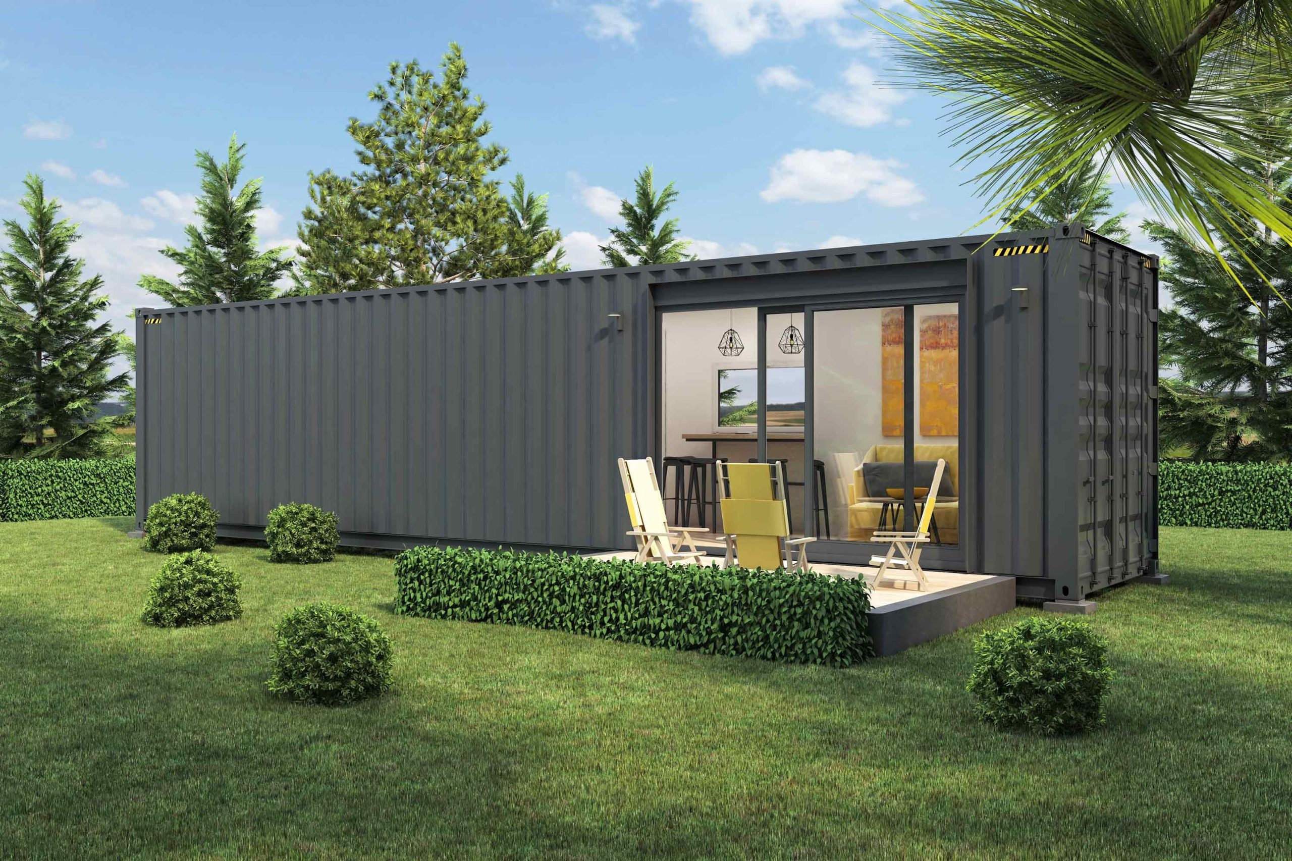 40'x8' Shipping Container Home Plan Design Titian 40ft - Etsy