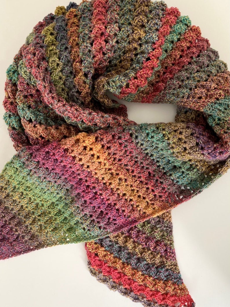 Buttercups Shawl - Crochet Pattern - Etsy