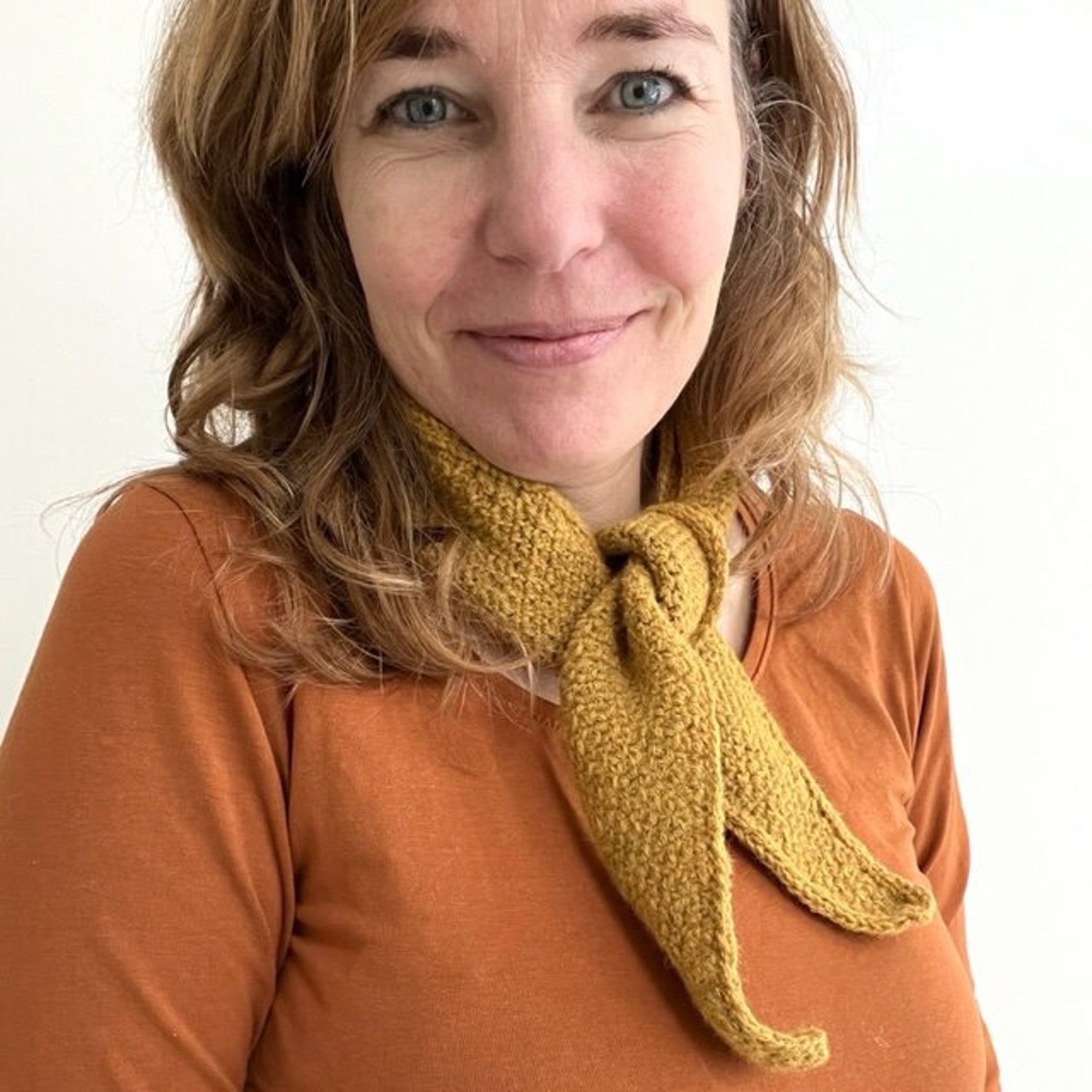 Lucy Scarf - Crochet Pattern - Etsy