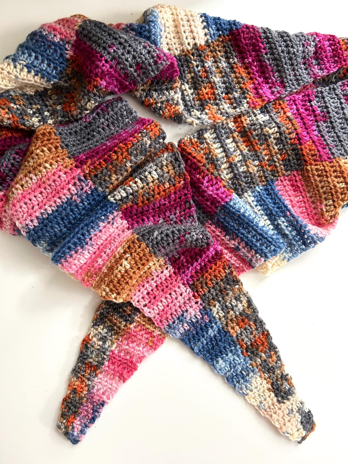 Meadows Scarf - Crochet Pattern - Etsy