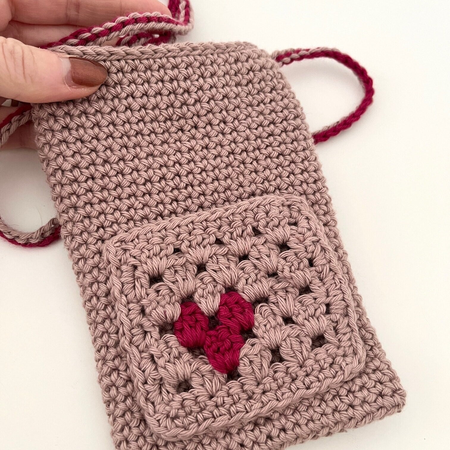 Amore Phone Bag - Crochet Pattern - Etsy