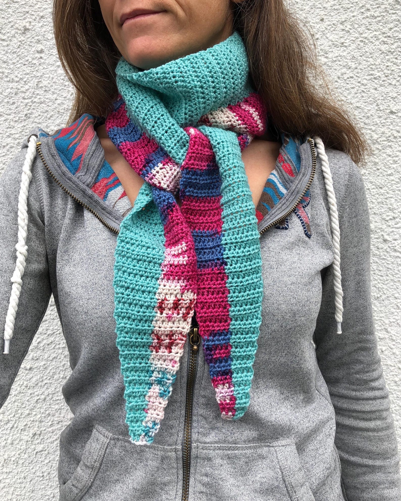 Meadows Scarf - Crochet Pattern - Etsy