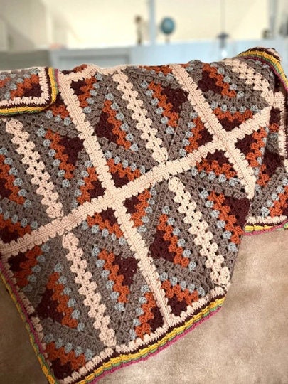 Elements Throw - Crochet Pattern - Etsy